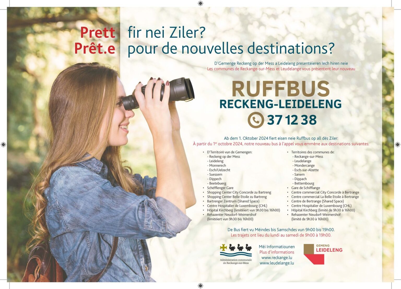 Le nouveau Ruffbus - Commune de Leudelange